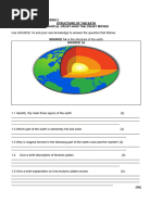 Grade 7 Geography Term 1 Assessment | PDF | Compass | Equator