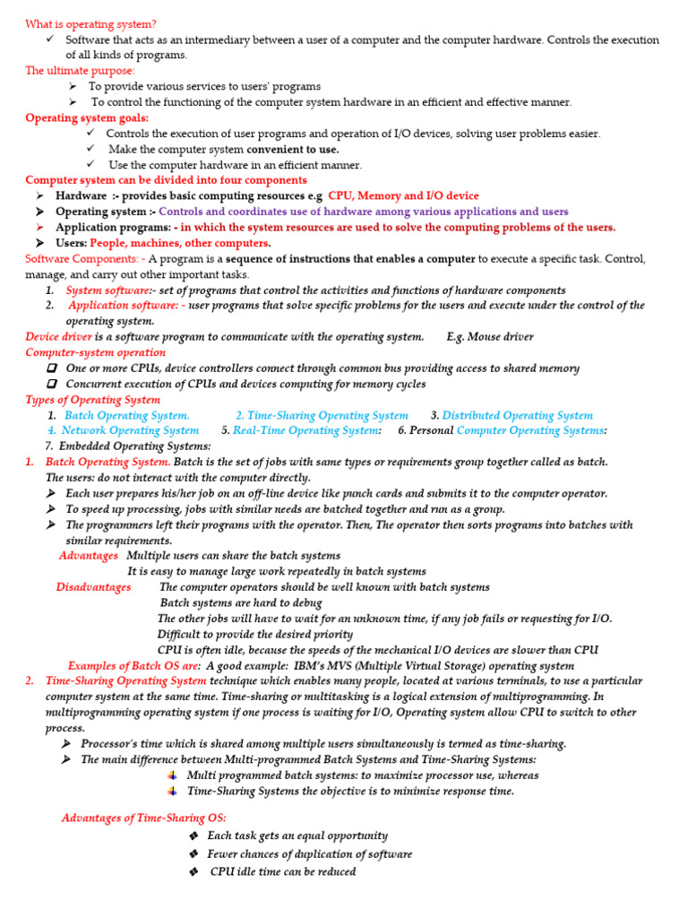 What Is Operating System | PDF | Operating System | Programming What Is Operating System | PDF | Operating System | Programming