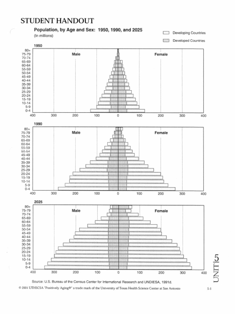 Population Pyramids | PDF