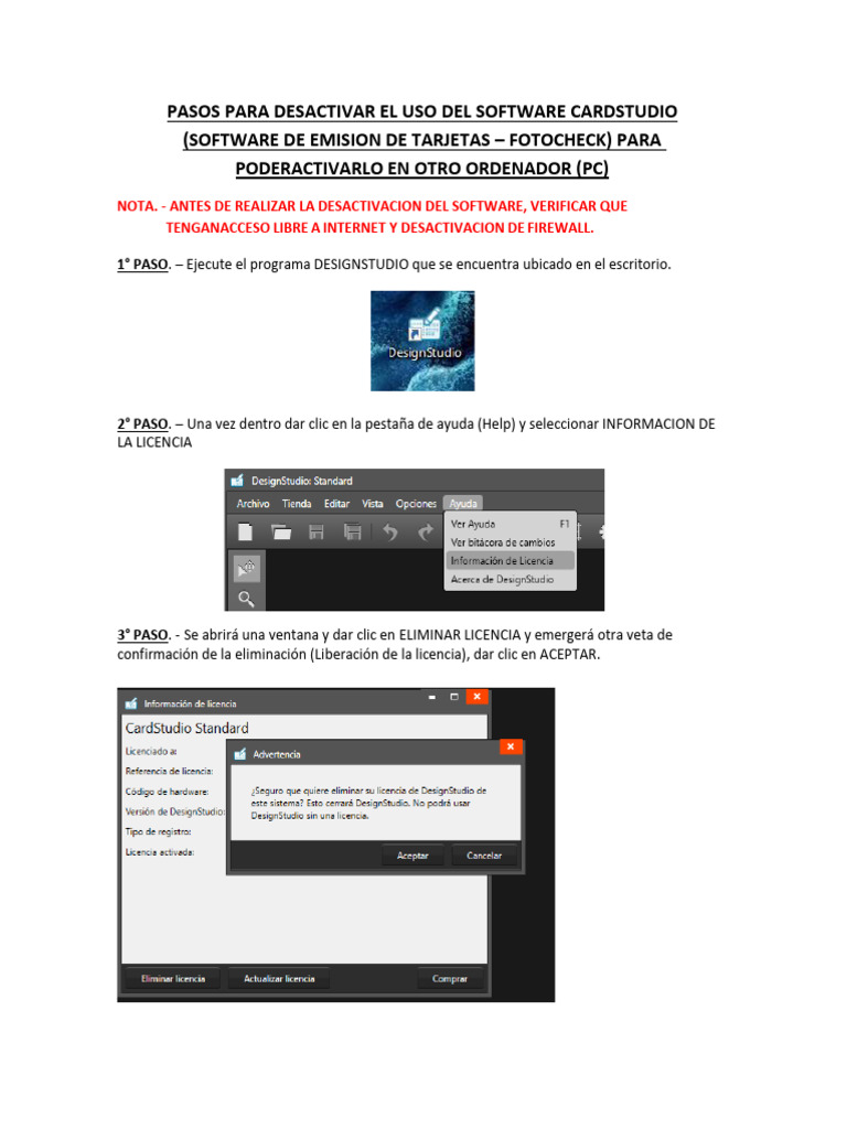 Desactivar CardStudio en PC | PDF | Informática