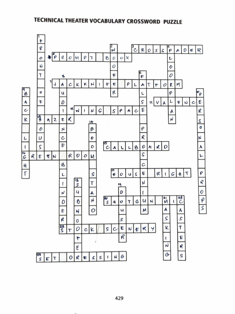 Crossword Puzzle Theater G9 | PDF