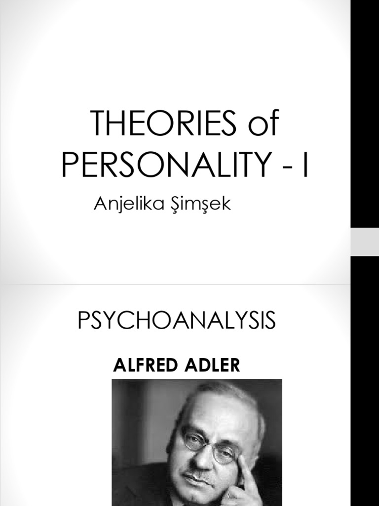 Alfred Adler | PDF | Psychology | Behavioural Sciences