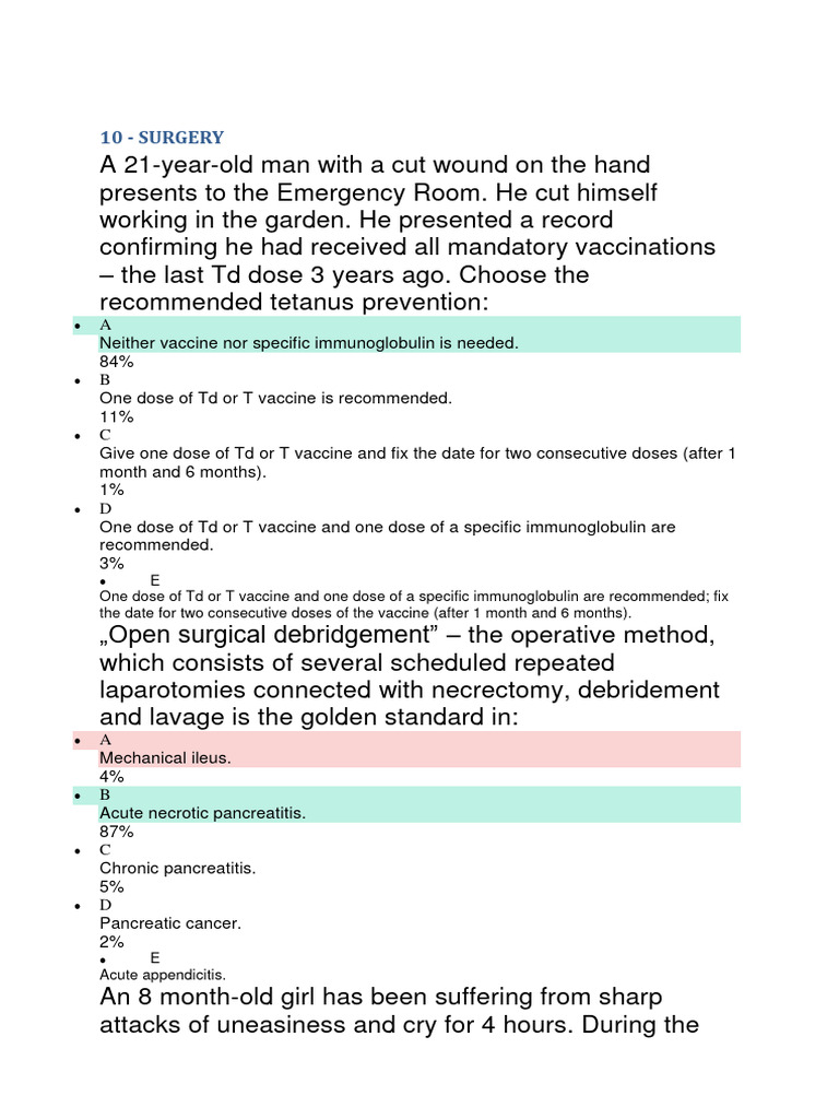LEK Surgery | PDF | Abdomen | Clinical Medicine