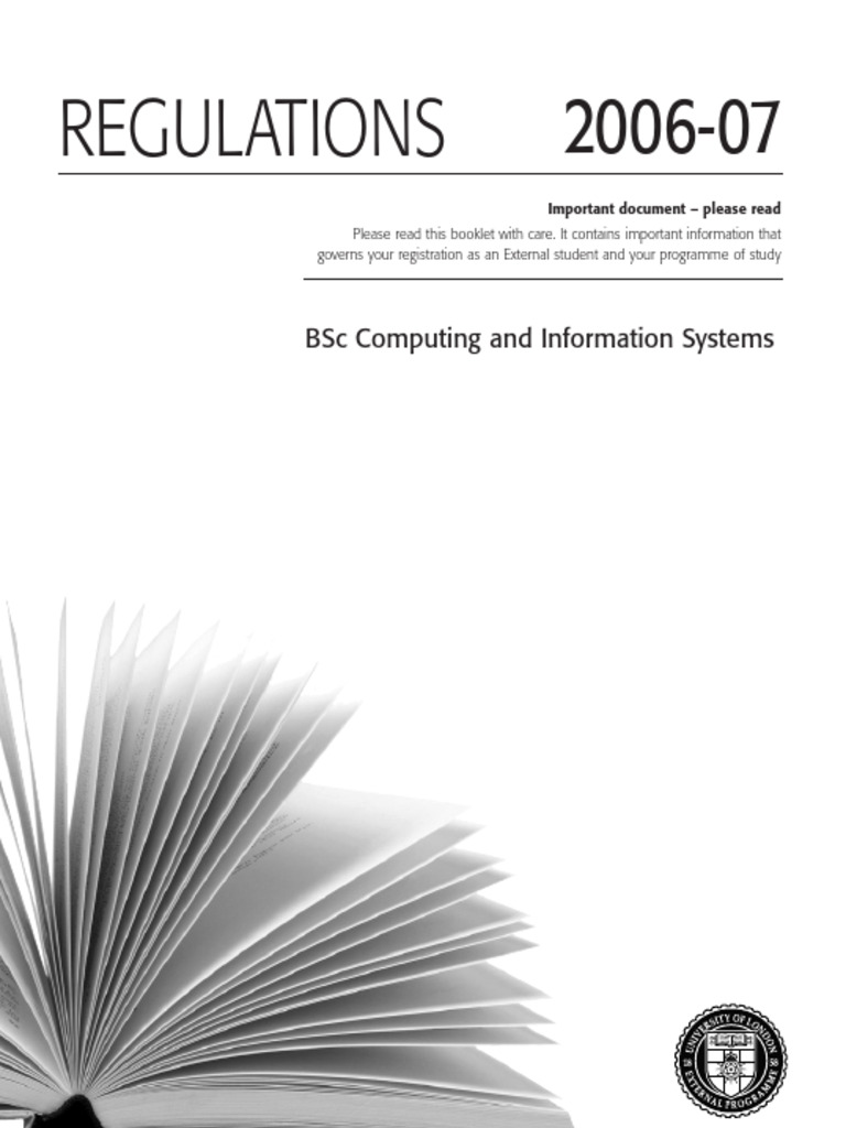 Regulations 2006-07 | PDF | Method (Computer Programming) | Databases