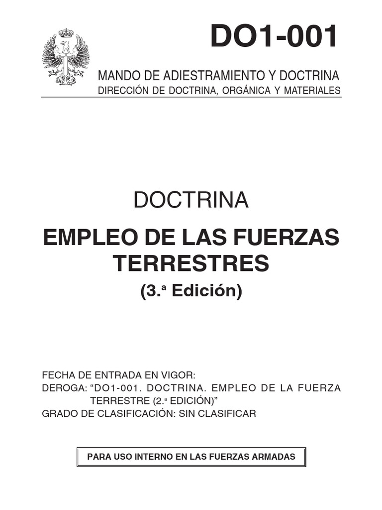 Do1 001 | PDF | Militar | España