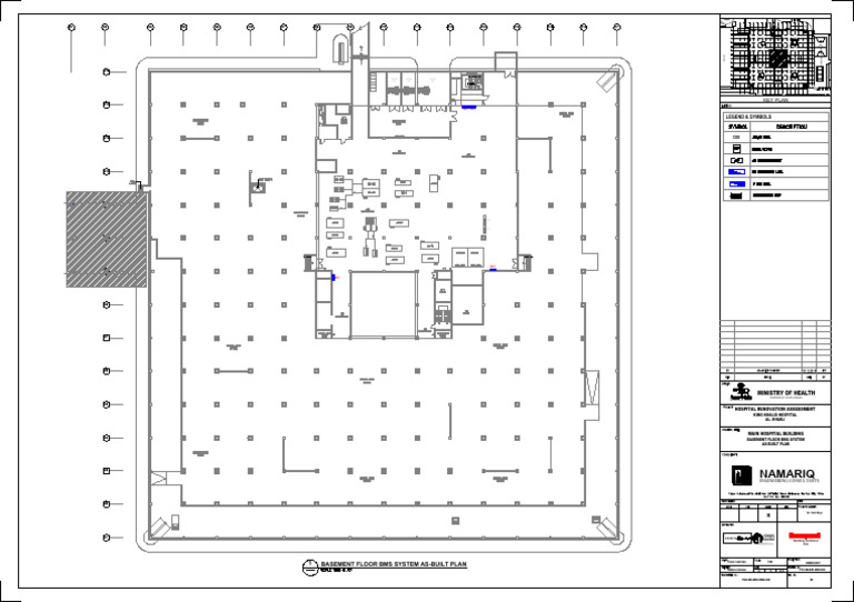 Basement Floor BMS AS-BUILT PLAN-MP | PDF