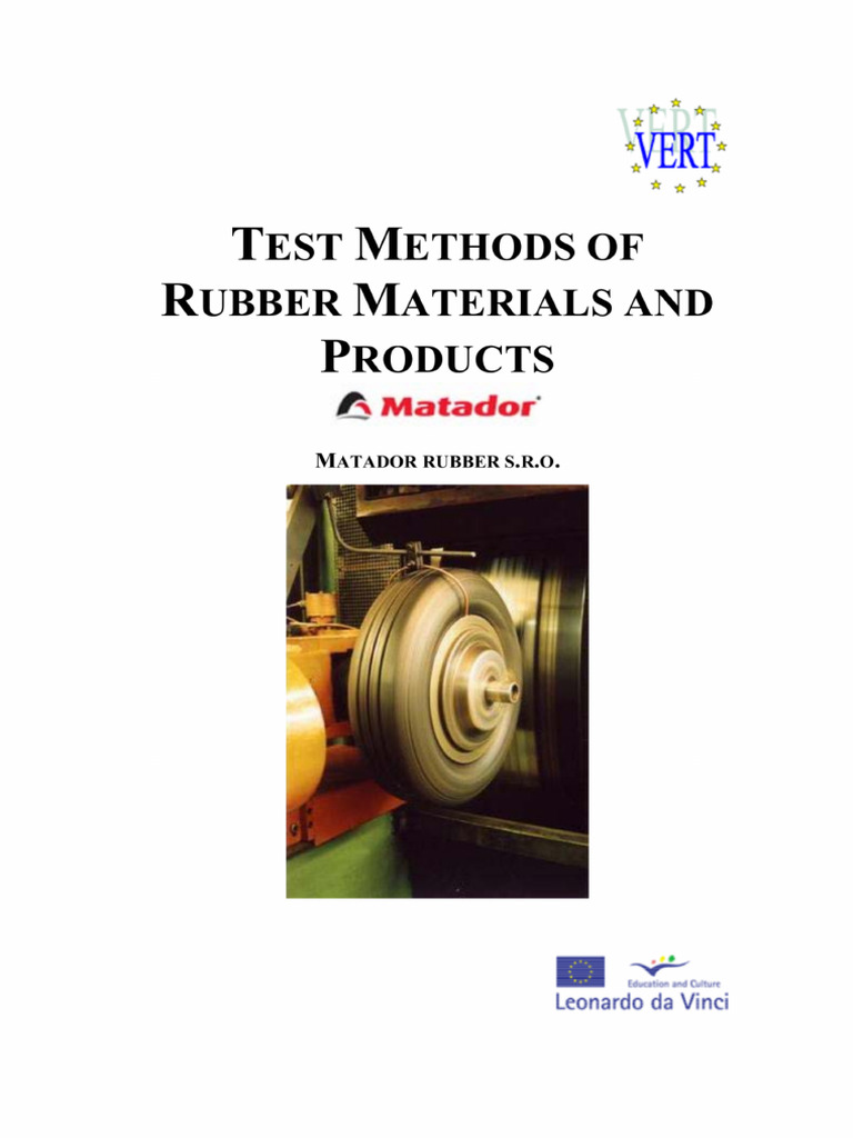 Rubber Materials Testing | PDF