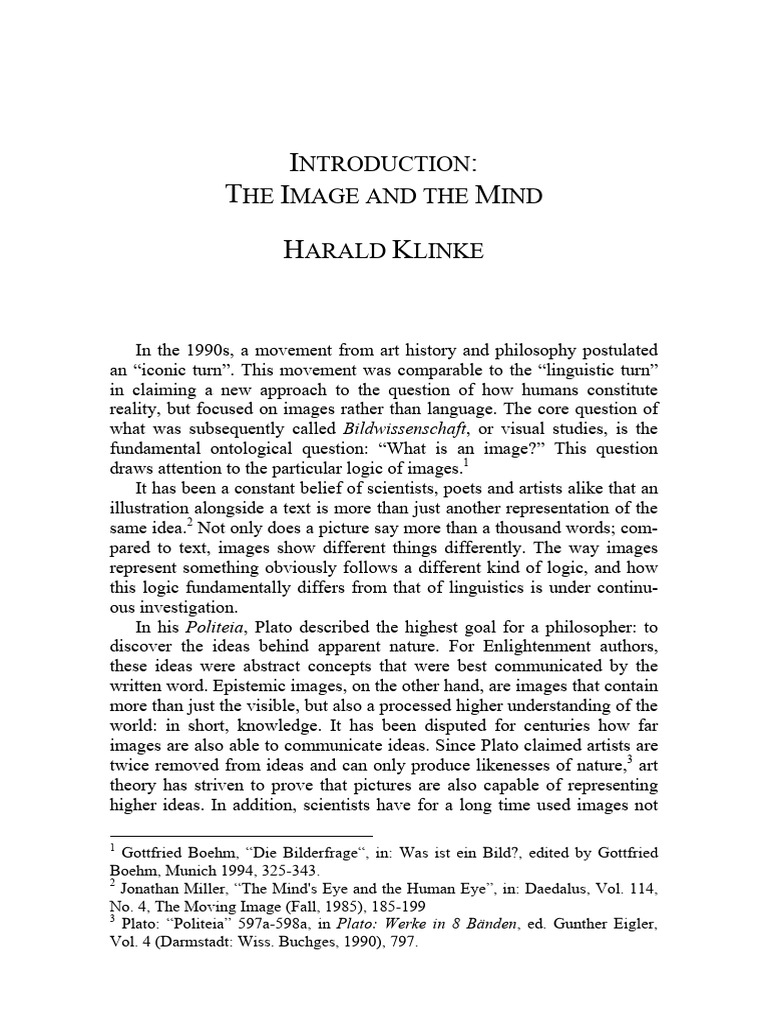 Art Theory As Visual Epistemology by Harald Klinke, Harald Klinke (Z ...