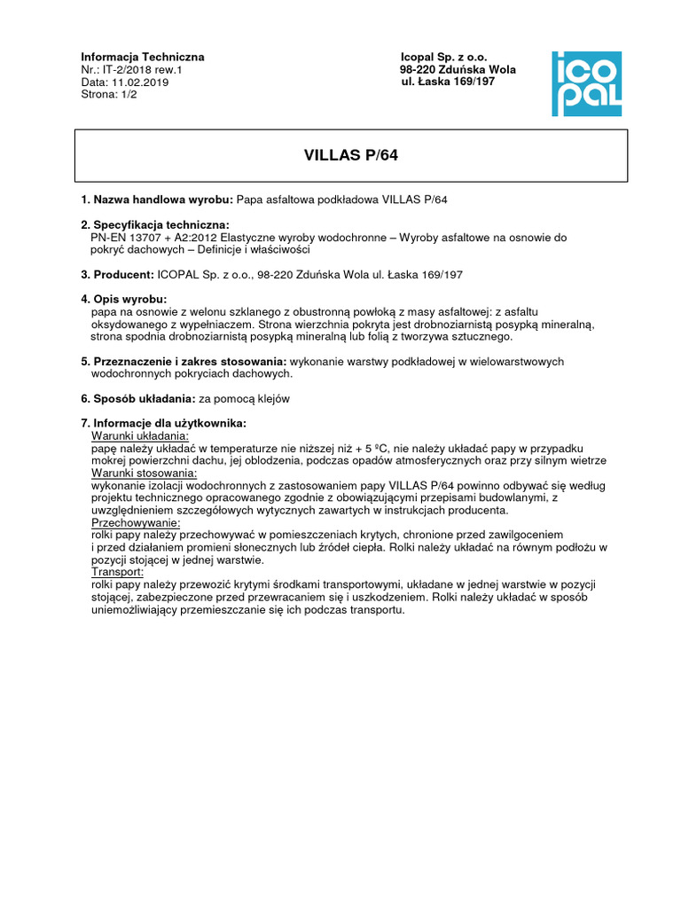 VILLAS P 64 IT PL Rew1 | PDF