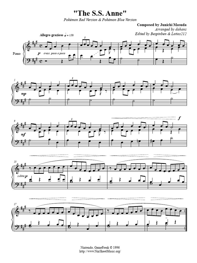 Pokemon Red Version Pokemon Blue Version - The SS Anne | PDF