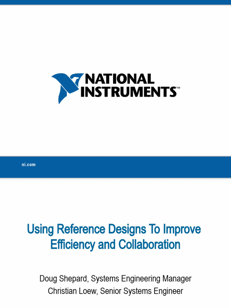 Reference Designs For Efficiency and Collaboration | PDF | Information ...