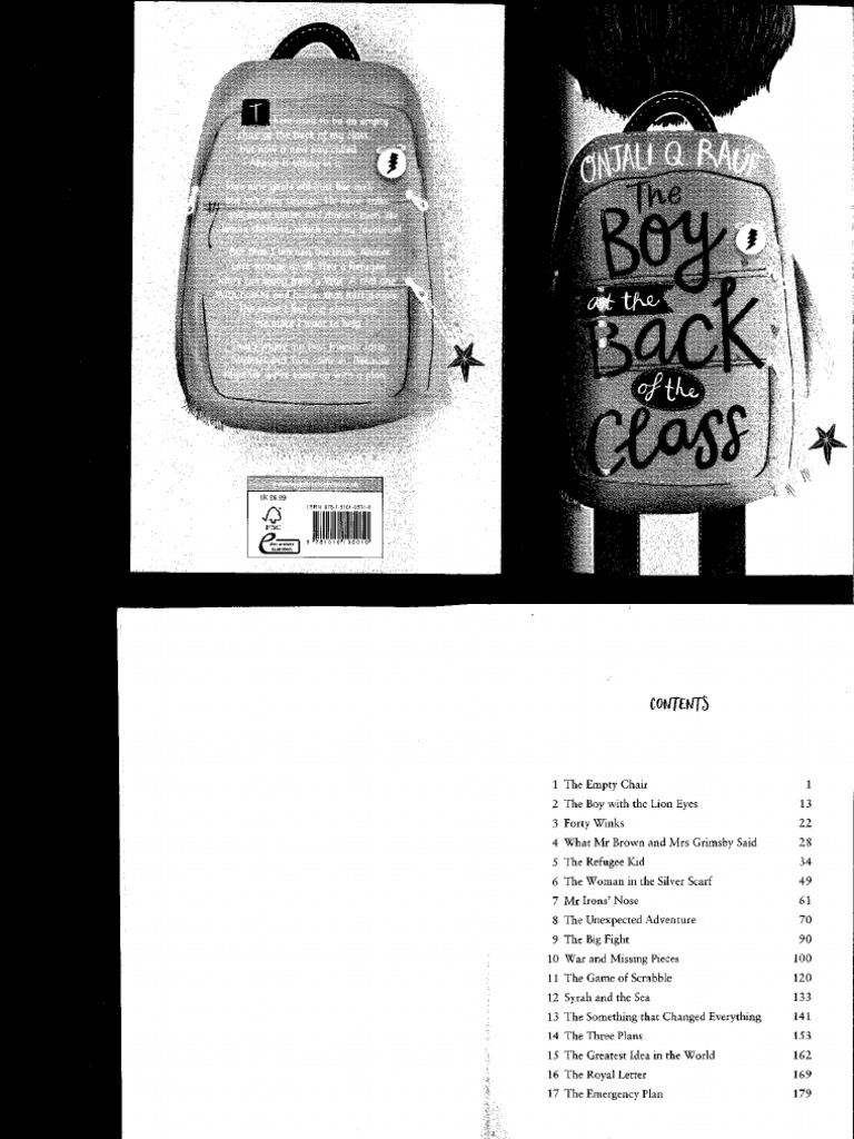 The Boy at The Back of The Class Chapters 1 10.159105156 2 | PDF