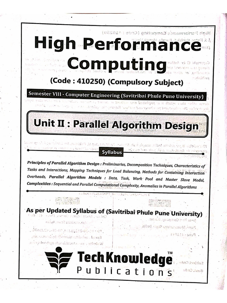HPC Unit-2 | PDF