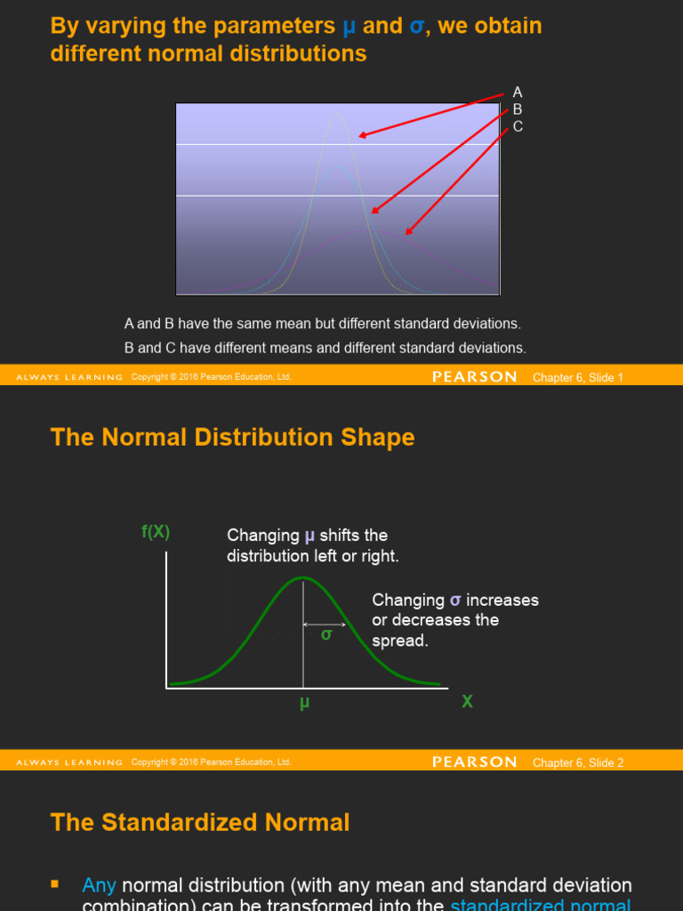 Areas Under The Normal Curvedd | PDF | Normal Distribution | Standard Deviation