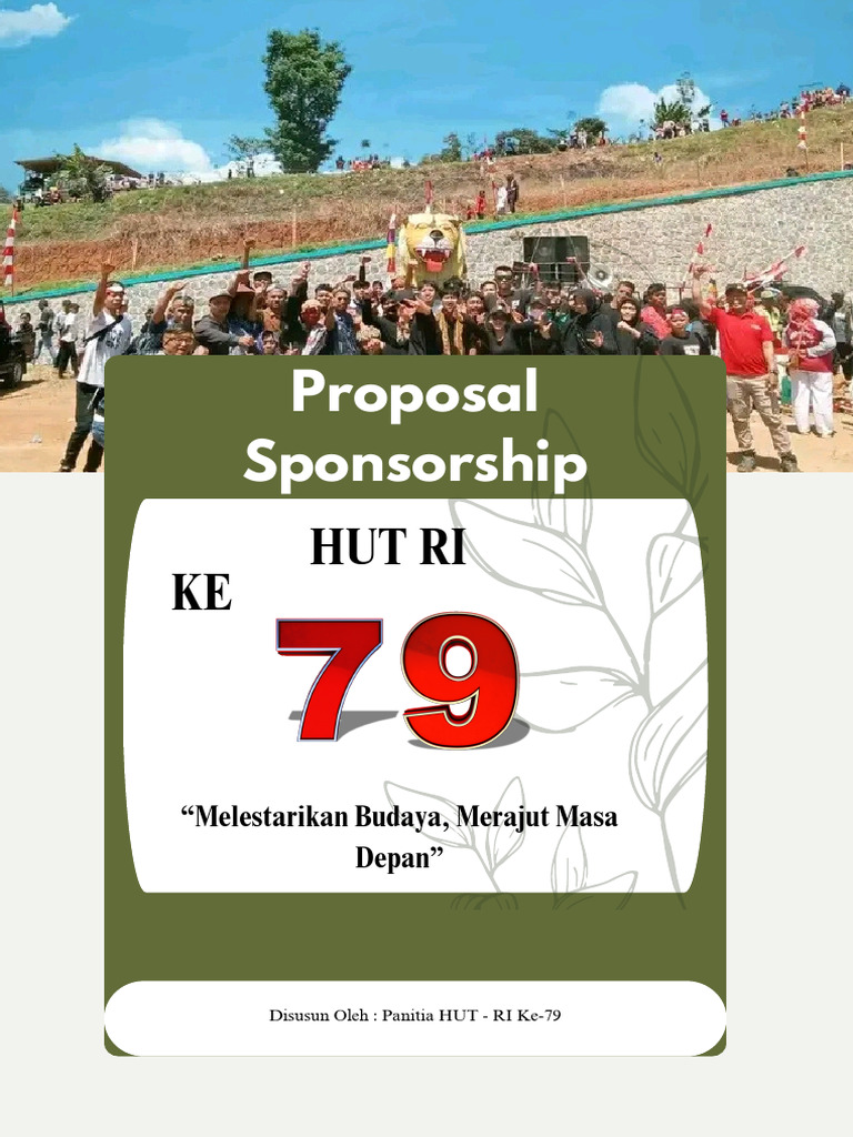 Proposal Sponsorship HUT RI KE-79 | PDF