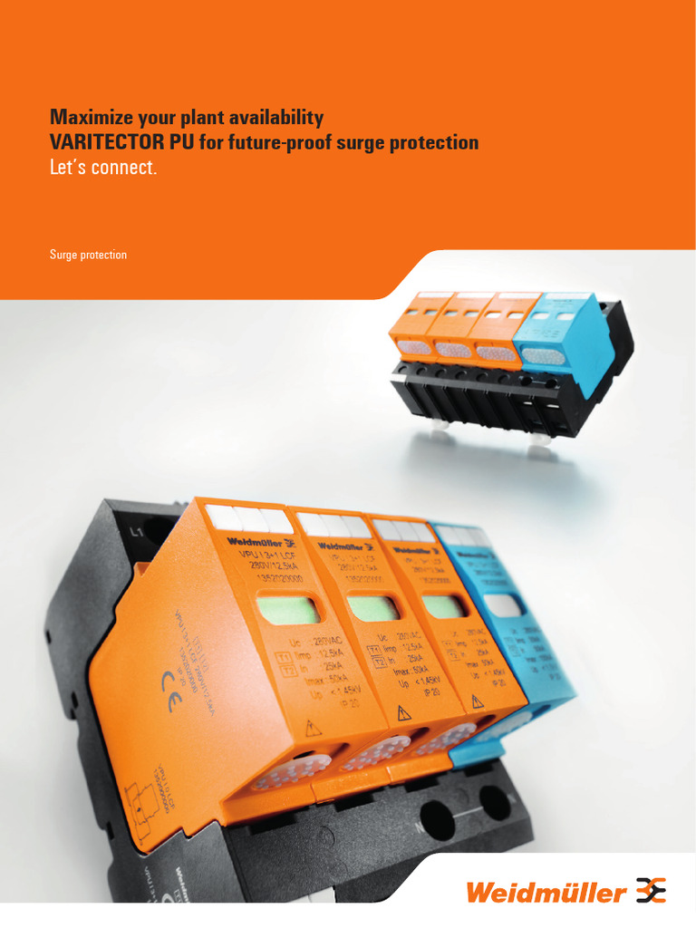 Weidmuller SPD Leaflet | PDF | Safety | Risk