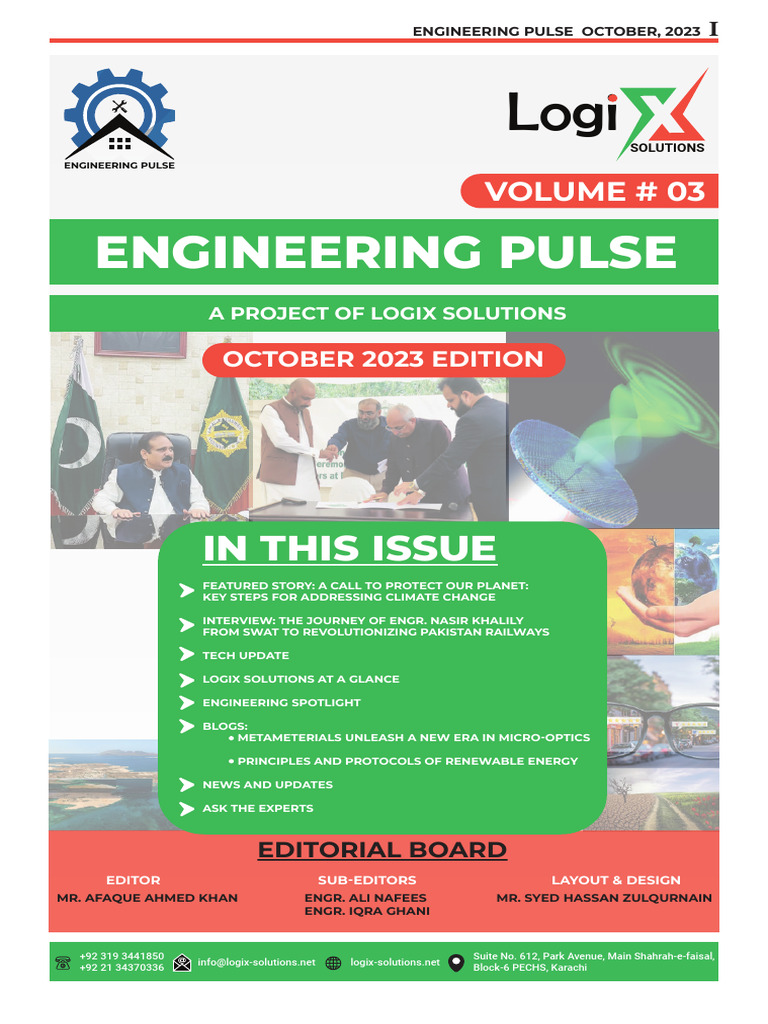 Engineering Pulse Newsletter 3rd Edition | PDF | 3 D Printing | Climate Change