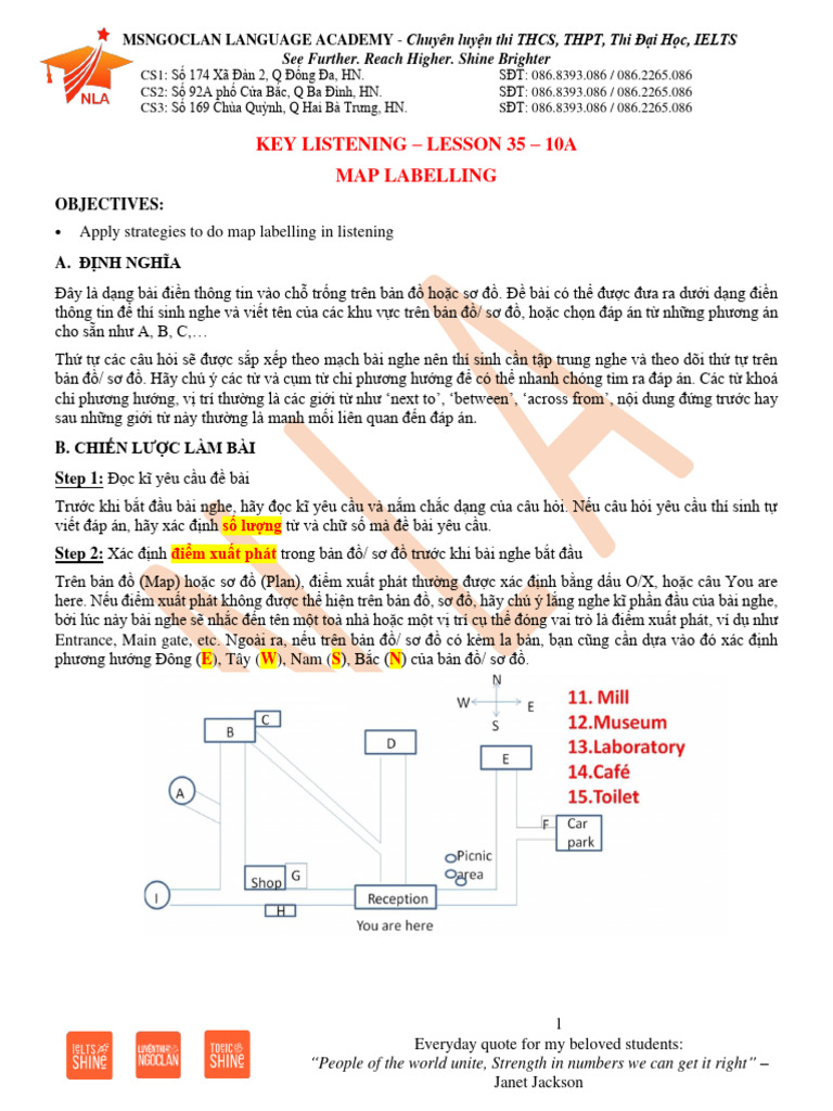 Key Listening - Lesson 35 - 10a | PDF