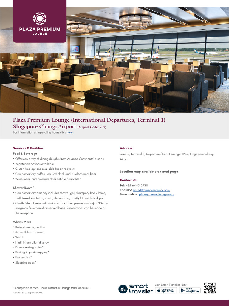 Factsheet PPL SIN 10167 | PDF | Airport Lounge | Airport