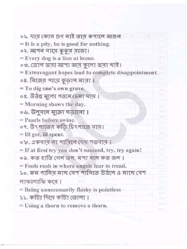 100 Translation (MCQ) | PDF