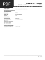 Great Value Bleach MSDS Sheet | PDF | Personal Protective Equipment | Water