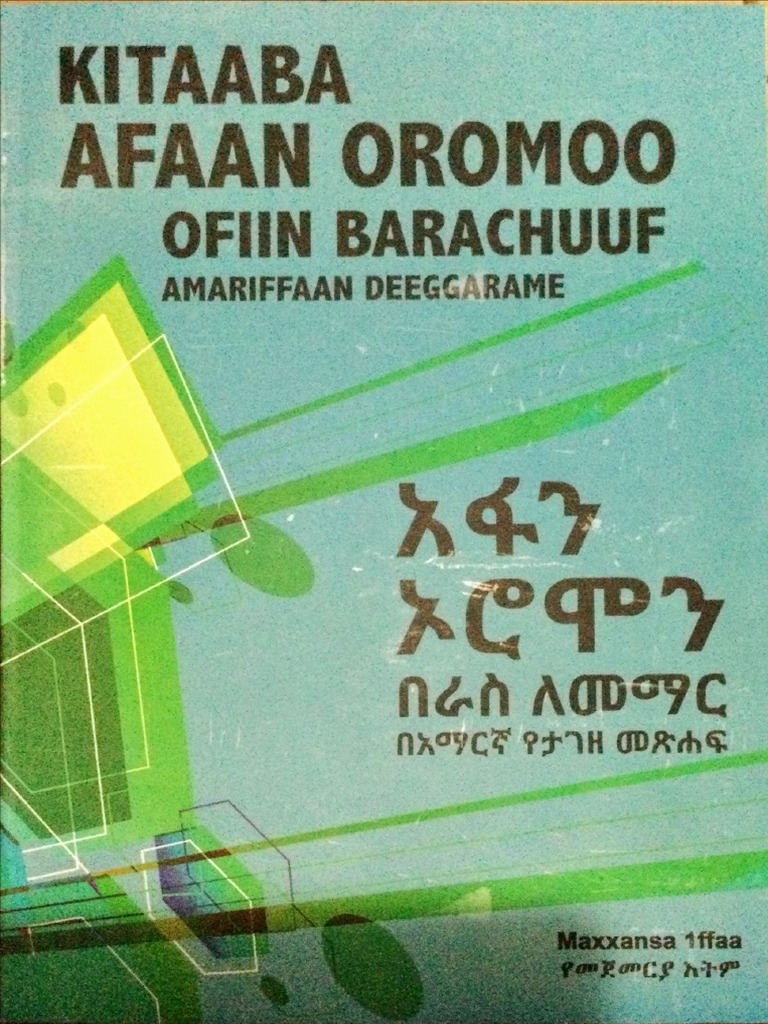 Learn Afaan Oromoo | PDF