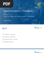 (ENGLISH) TextileGenesis™ Platform Manual | PDF