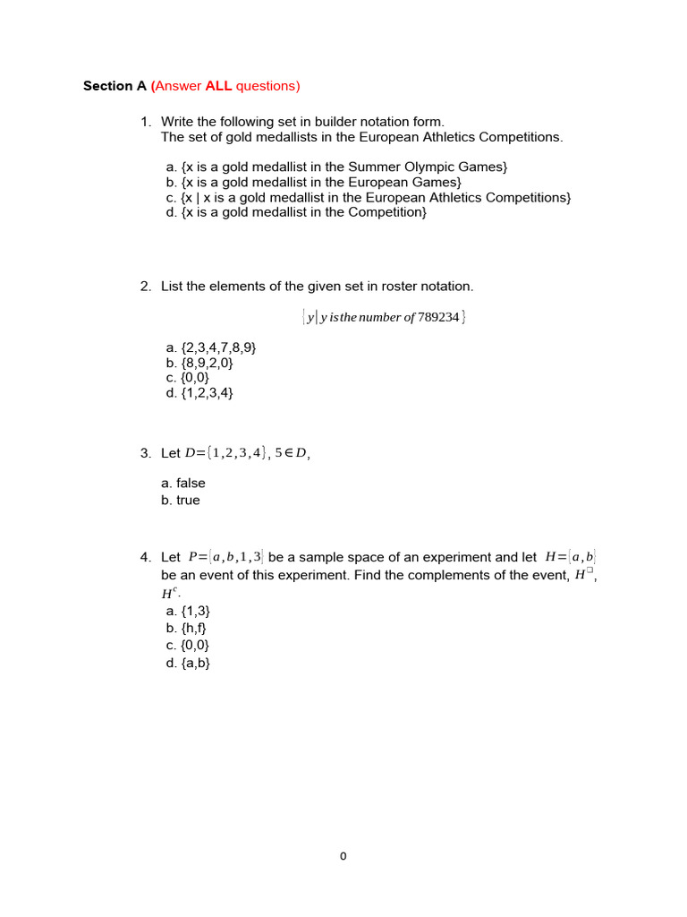 SG4011 WEEK 10 Revision-Questions v1 | PDF | Interest | Mean