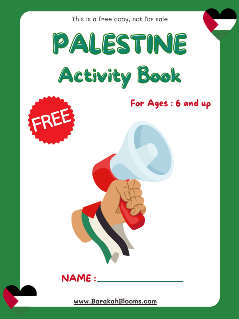 Palestine Activities For Age 6 & Up | PDF | Mosque | Temple Mount