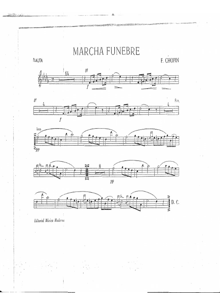 Marcha Funebre de Chopin | PDF