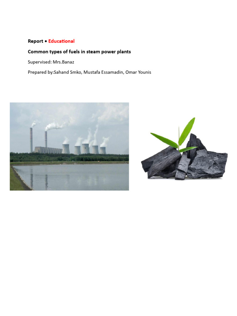 Power Generation | PDF | Fossil Fuel Power Station | Fuels