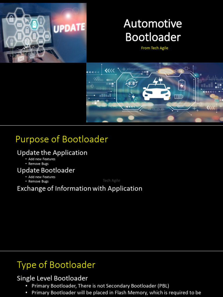 Automotive Bootloader Overview | PDF | Flash Memory | Booting