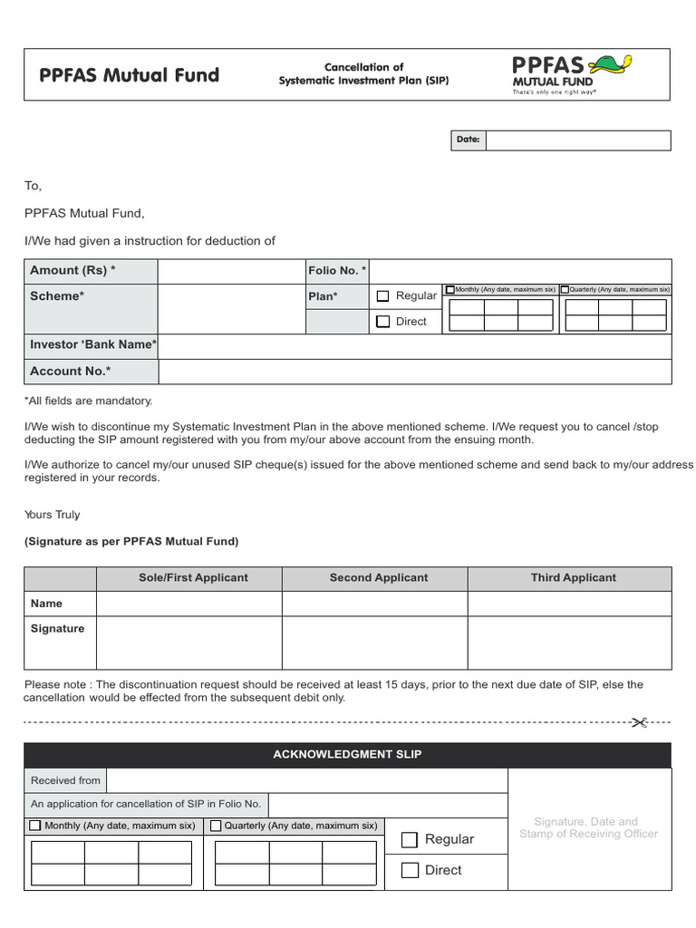 Sip Cancellation | PDF