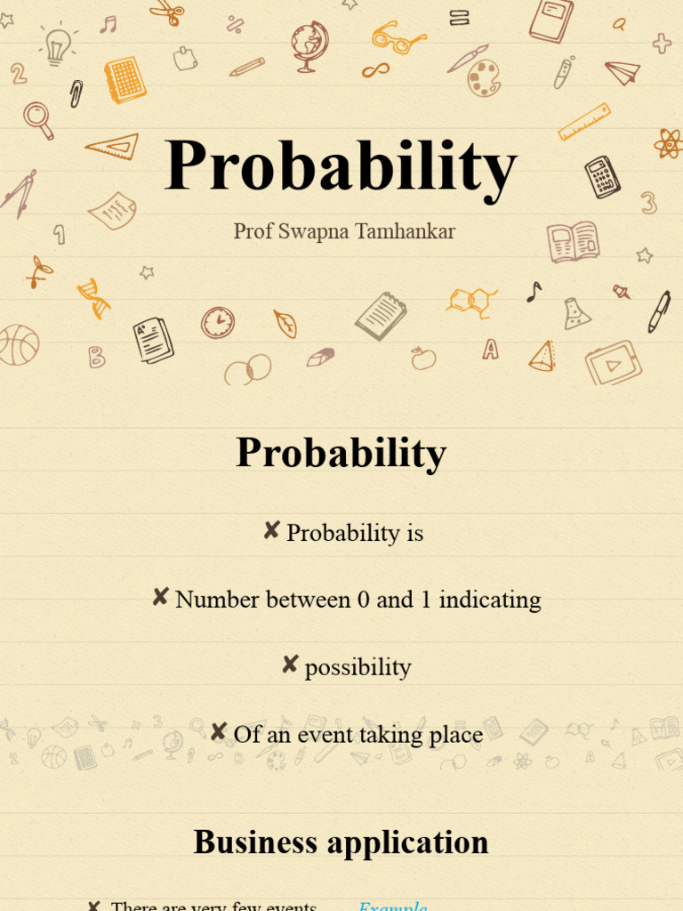 Concepts of Probability | PDF | Probability | Credit Card