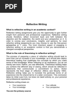 The CARL Framework of Reflection | PDF | Goal | Learning