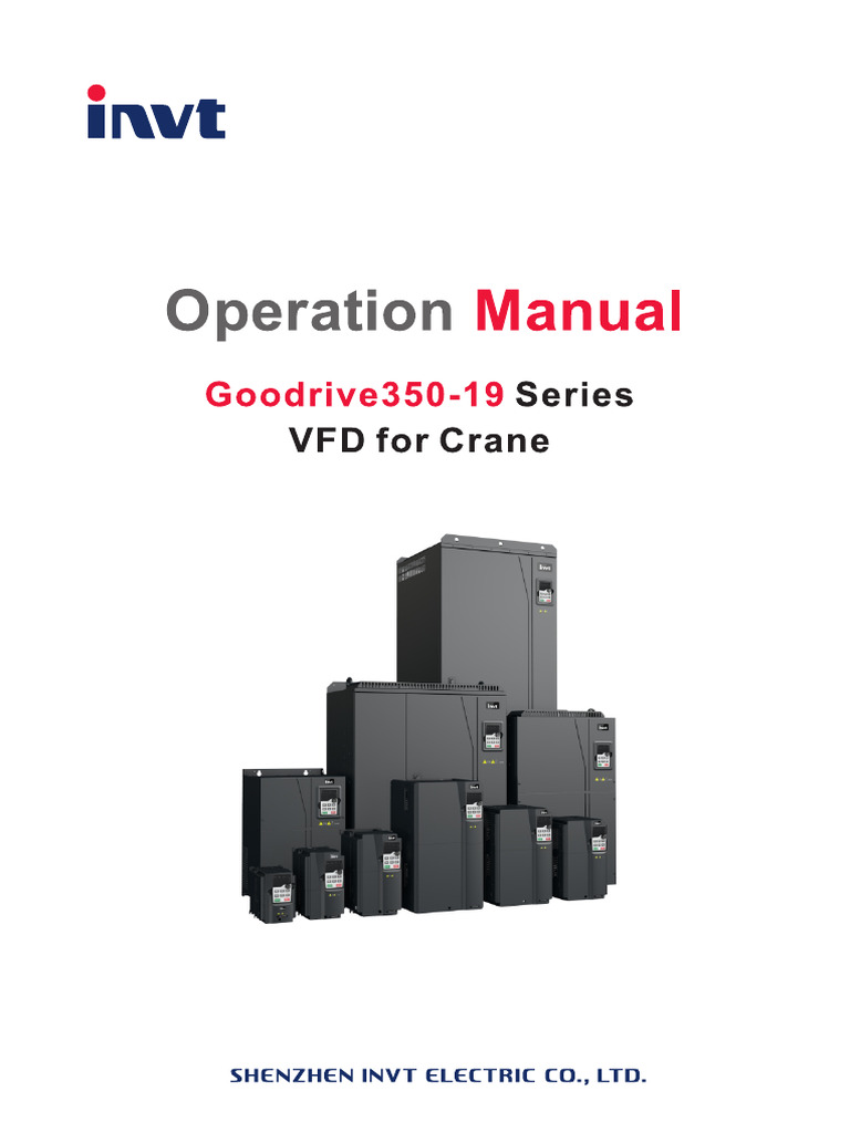gd350 19 Manual - V1.2 | PDF | Electrical Wiring | Manufactured Goods