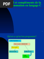 Cours Langage C - Resume | PDF | C (Langage de programmation) | Structure de contrôle