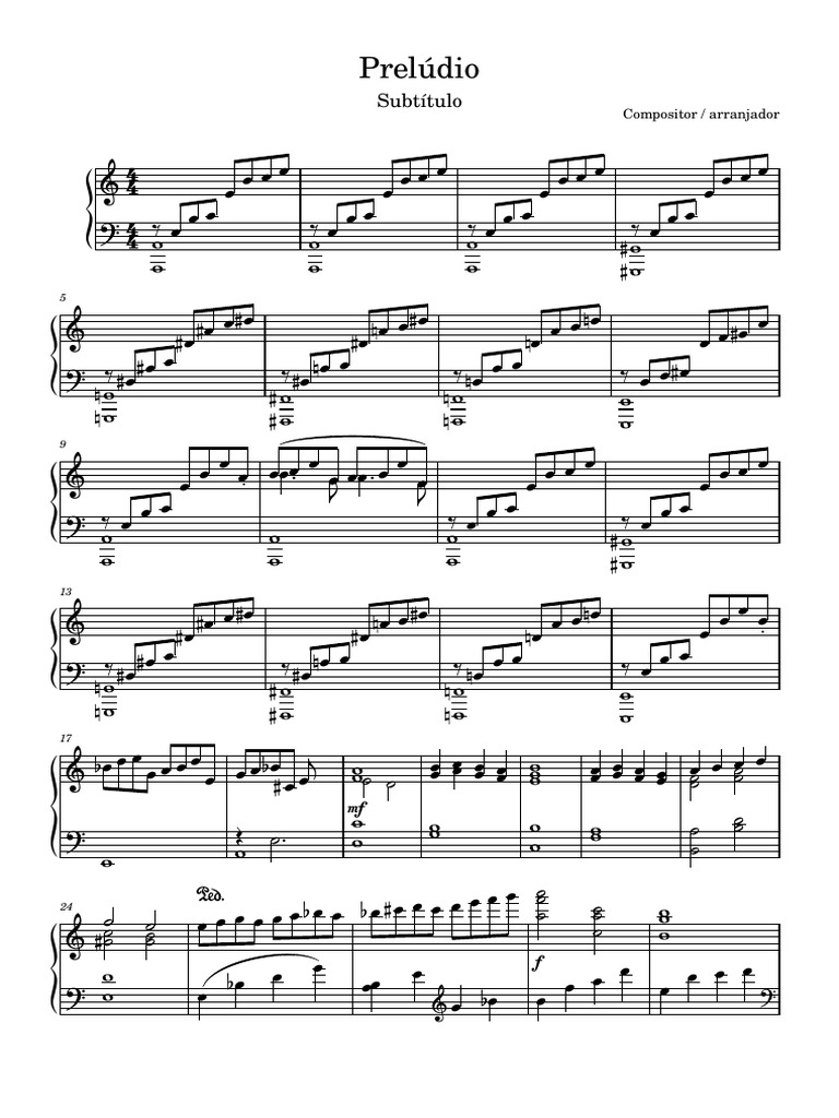 Preludio | PDF