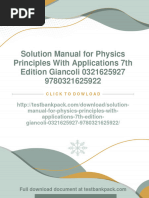 Solution Manual For Physics Principles With Applications 7th Edition ...