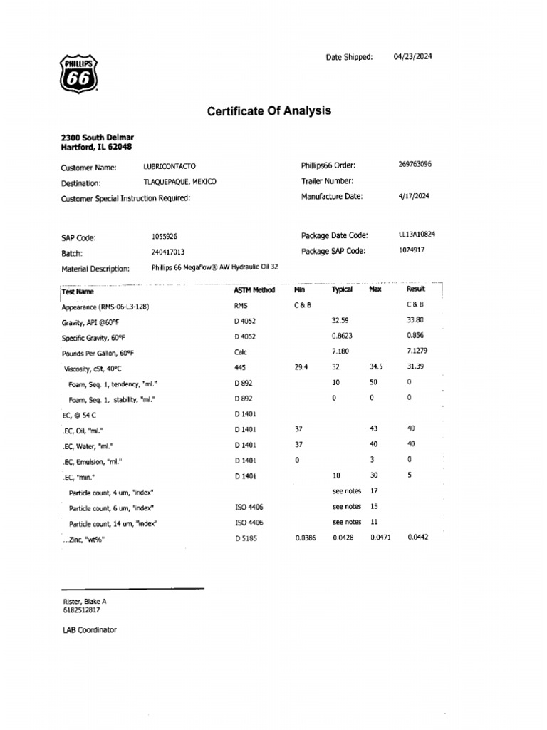 Coa Megaflow 32 | PDF