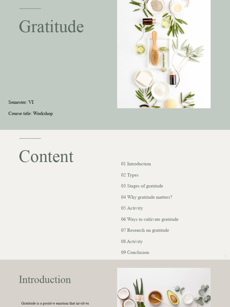 Gratitude | PDF | Gratitude | Psychology