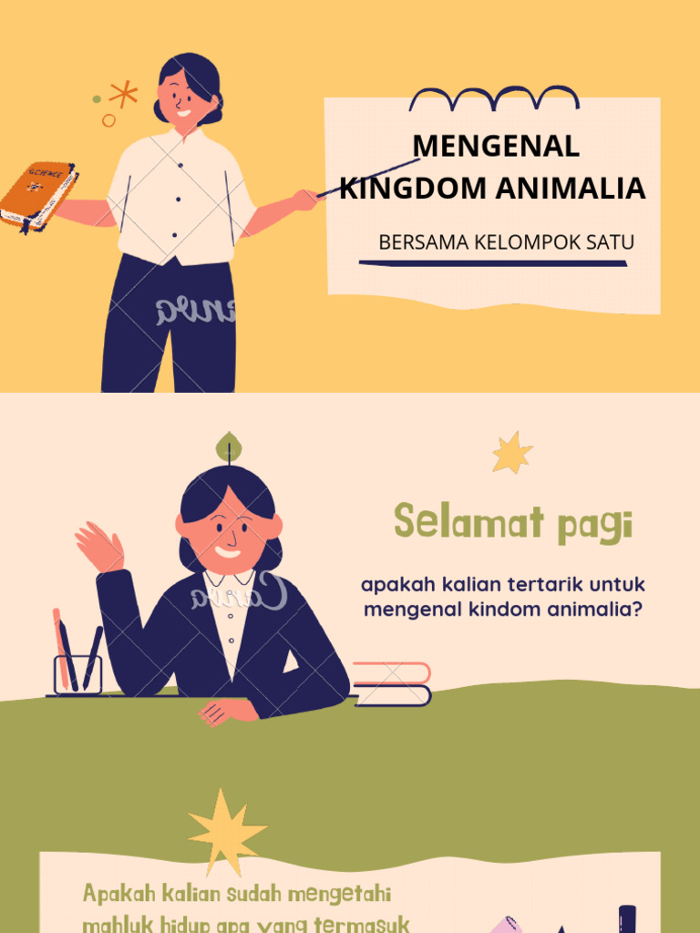 Mengenal Kingdom Animalia dan Contohnya | PDF