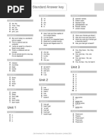 Activity Book Answer Key Unit 1 | PDF