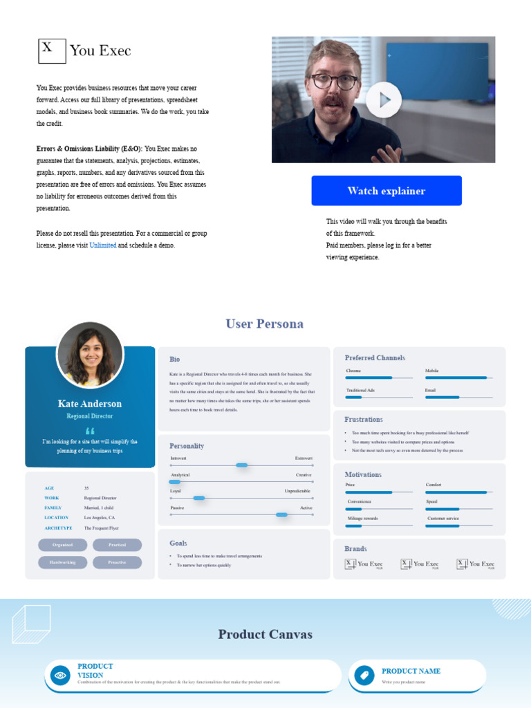 You Exec - Product Management Toolkit Part1 Free | PDF | Mobile App ...