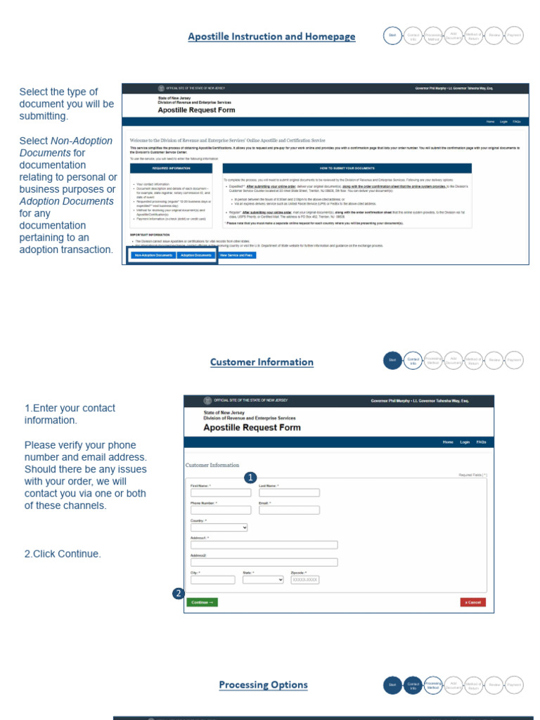 Apostille Document Submission Guide | PDF