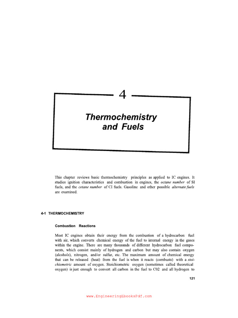 Fuel and Thermochemistry | PDF