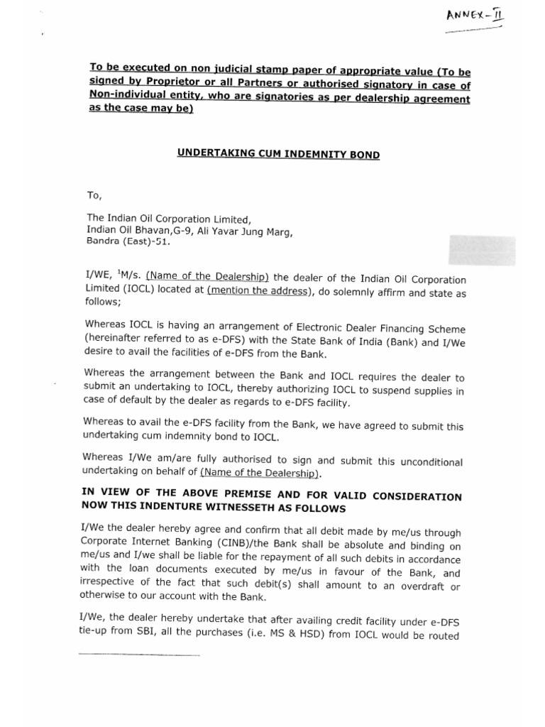 Edfs Sbi Affidavit | PDF