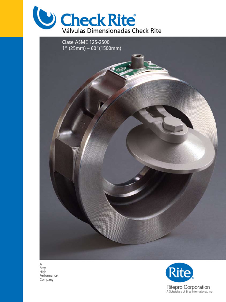 Check Rite Español | PDF | Ingeniería mecánica | Ingeniería Química