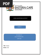 Economics Grade 10 Eclassroom Term 3 Notes | PDF | Taxes | Mining