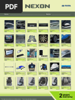 Brezza Accessories Brochure 23oct | PDF | Rear Wheel Drive Vehicles ...
